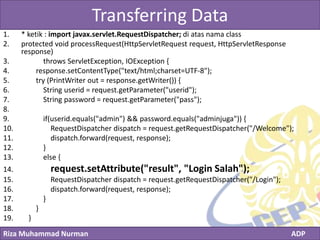 ADP- Chapter 3 Implementing Inter-Servlet Communication | PPT
