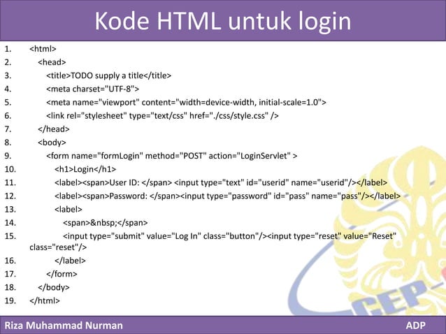 ADP- Chapter 3 Implementing Inter-Servlet Communication | PPT