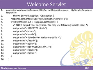 ADP- Chapter 3 Implementing Inter-Servlet Communication | PPT