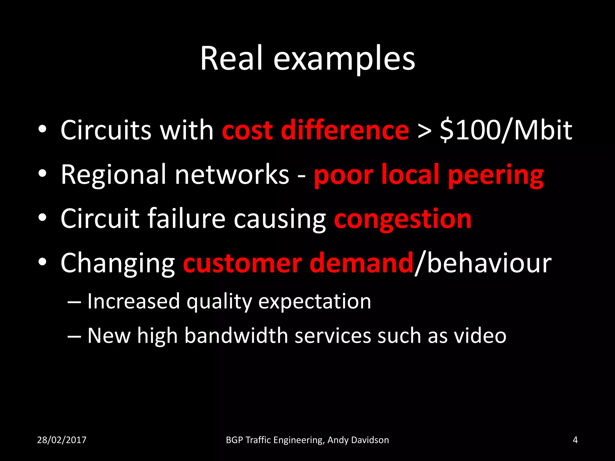 BGP Peering Strategy and Data | PDF