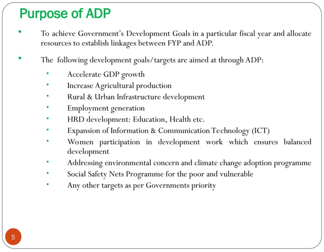 ADP Formulation for office management.ppt