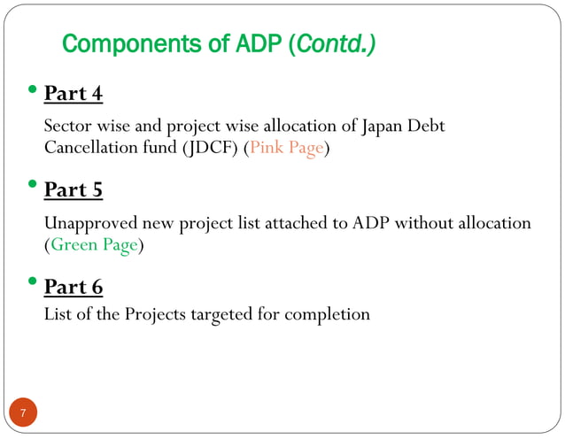 ADP Formulation for office management.ppt