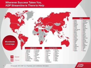 ADP Global Footprint - Wherever Success Takes You | PPT