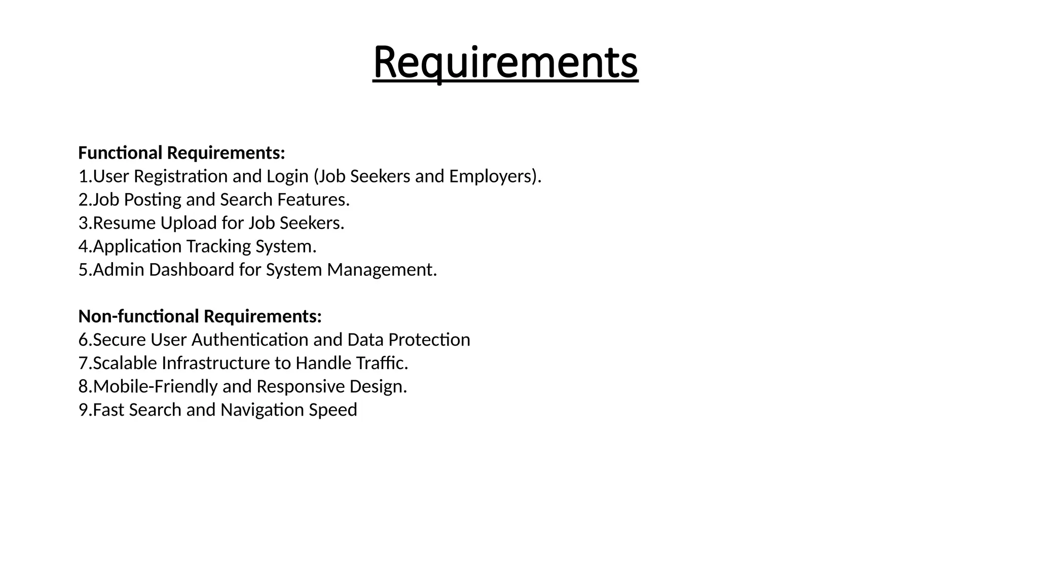 Online Job Portal With Springboot And React Ppt
