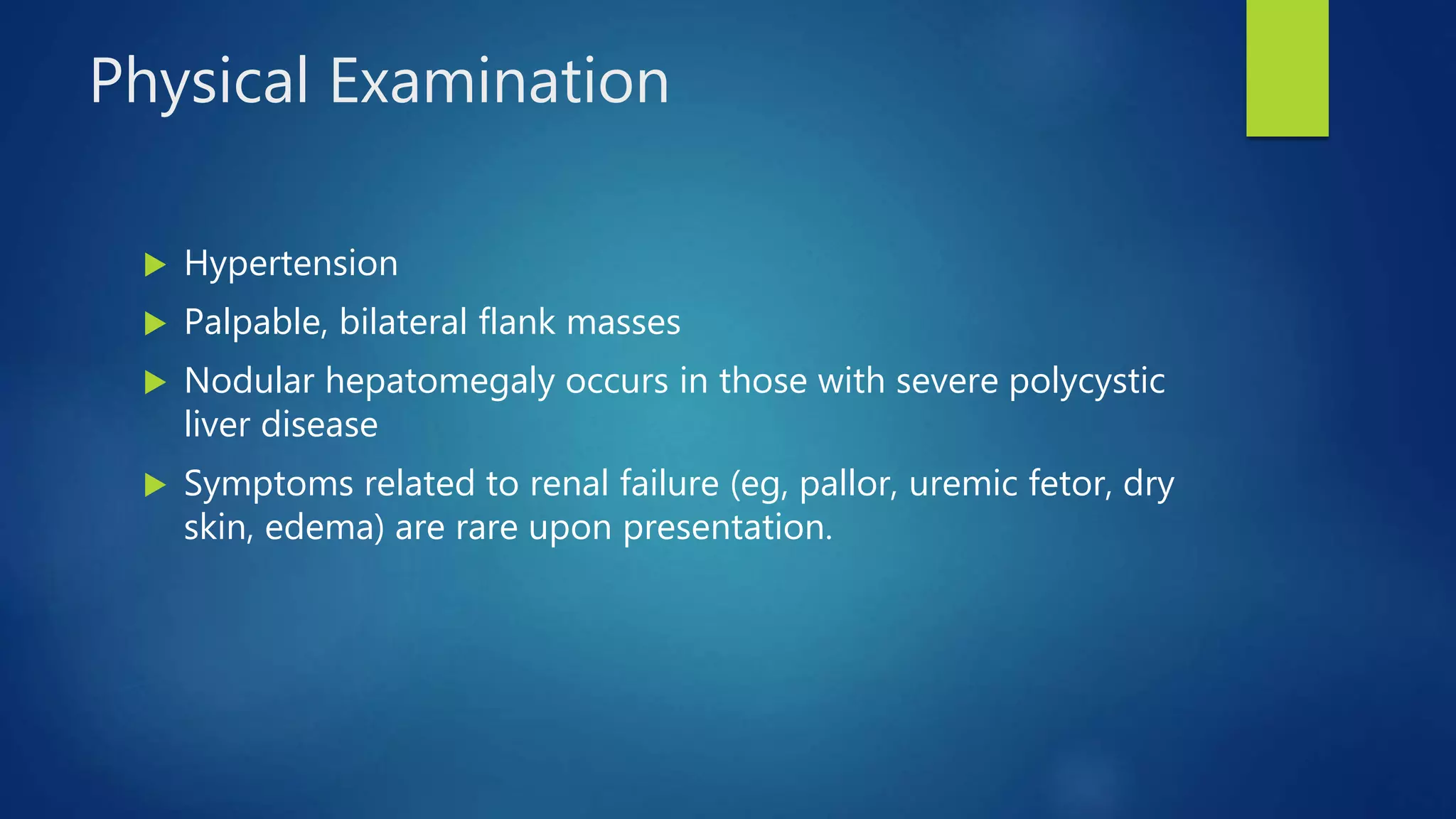 Autosomal Dominant Polycystic Kidney Disease | PPTX