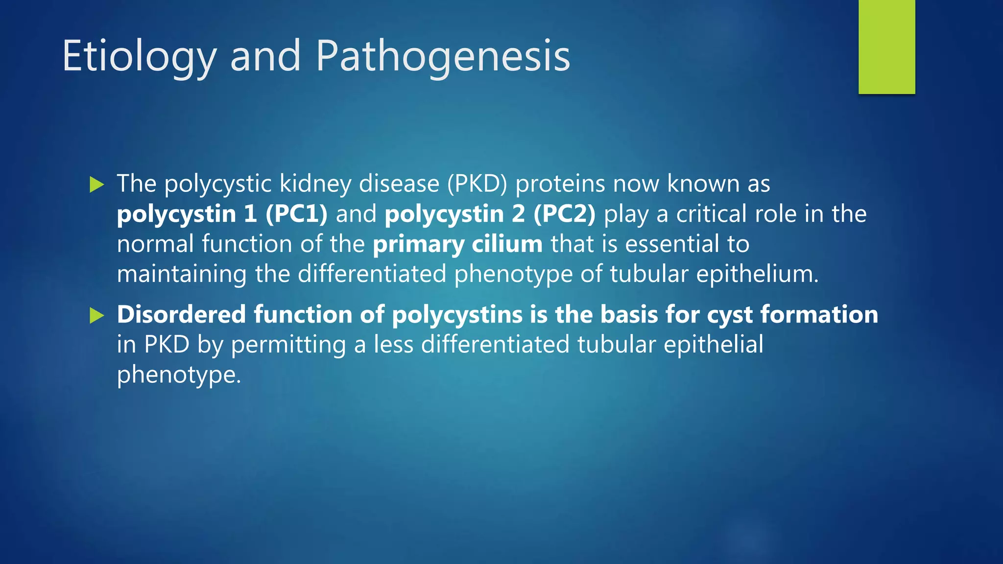 Autosomal Dominant Polycystic Kidney Disease | PPTX