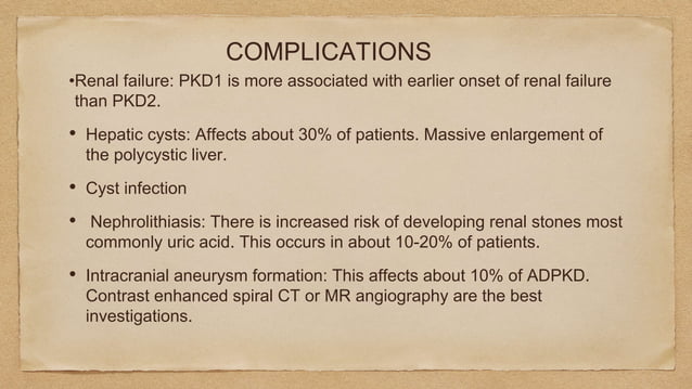 Understanding of the ADPKD FMC JABI.pptx | Genetics | Science