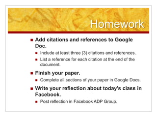 ADP L10 Citations & References | PPT