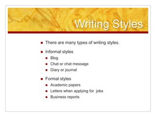 ADP L2 Writing Good Paragraphs | PPT