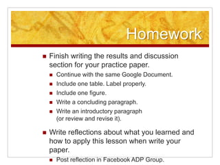 ADP L7 Tables and Figures | PPTX | Education