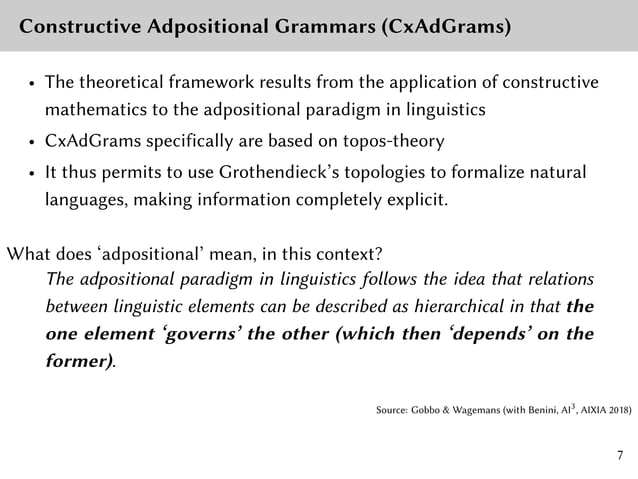 Adpositional Argumentation How Logic Originates In Natural Argumentative Discourse Ppt