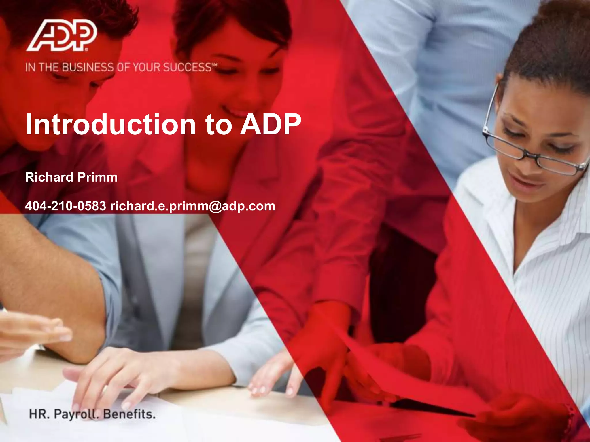 Adp overview | PPTX
