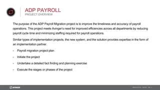 ADP Payroll Project | PPT