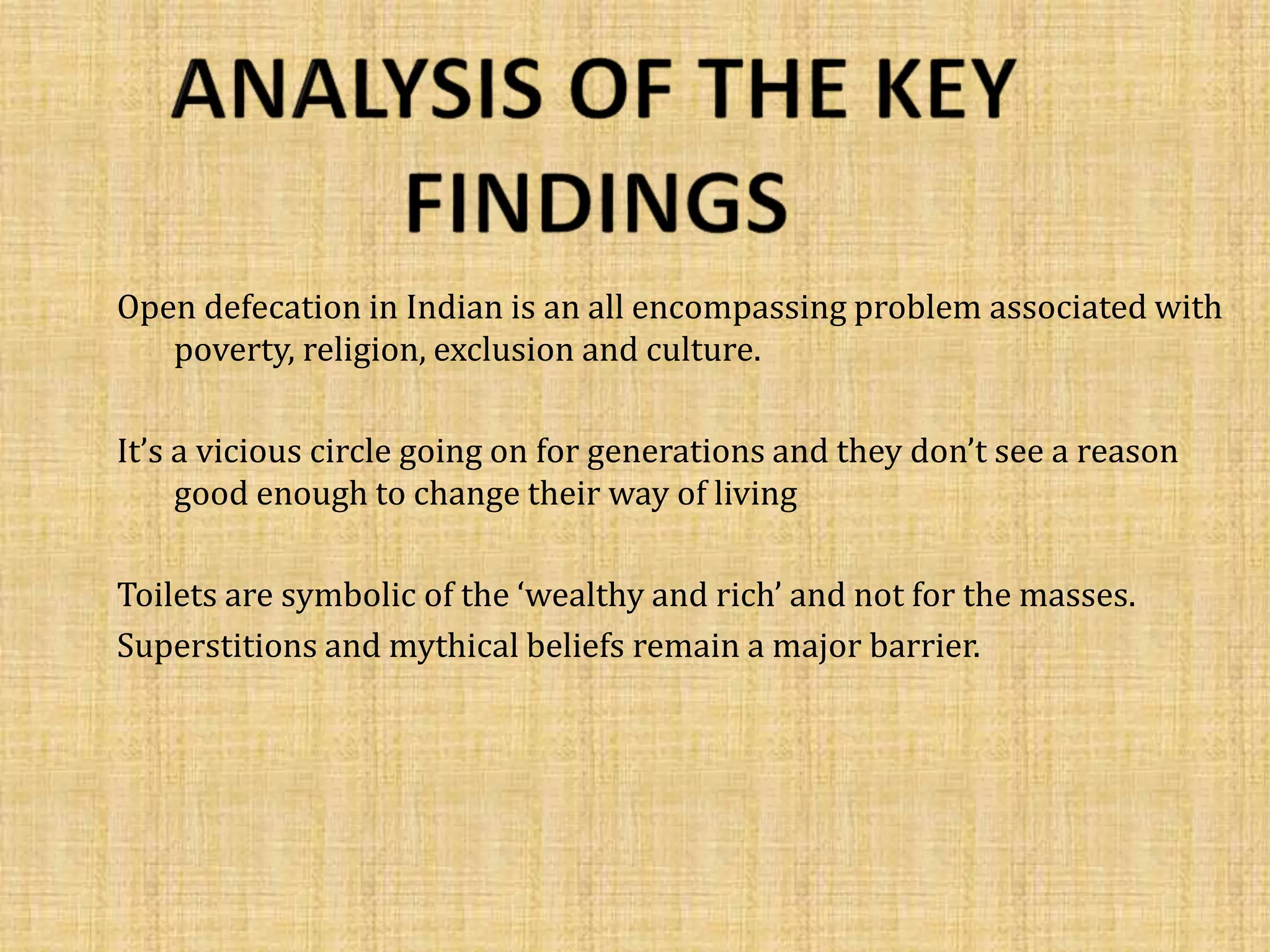 Open Defecation Campaign | PPTX