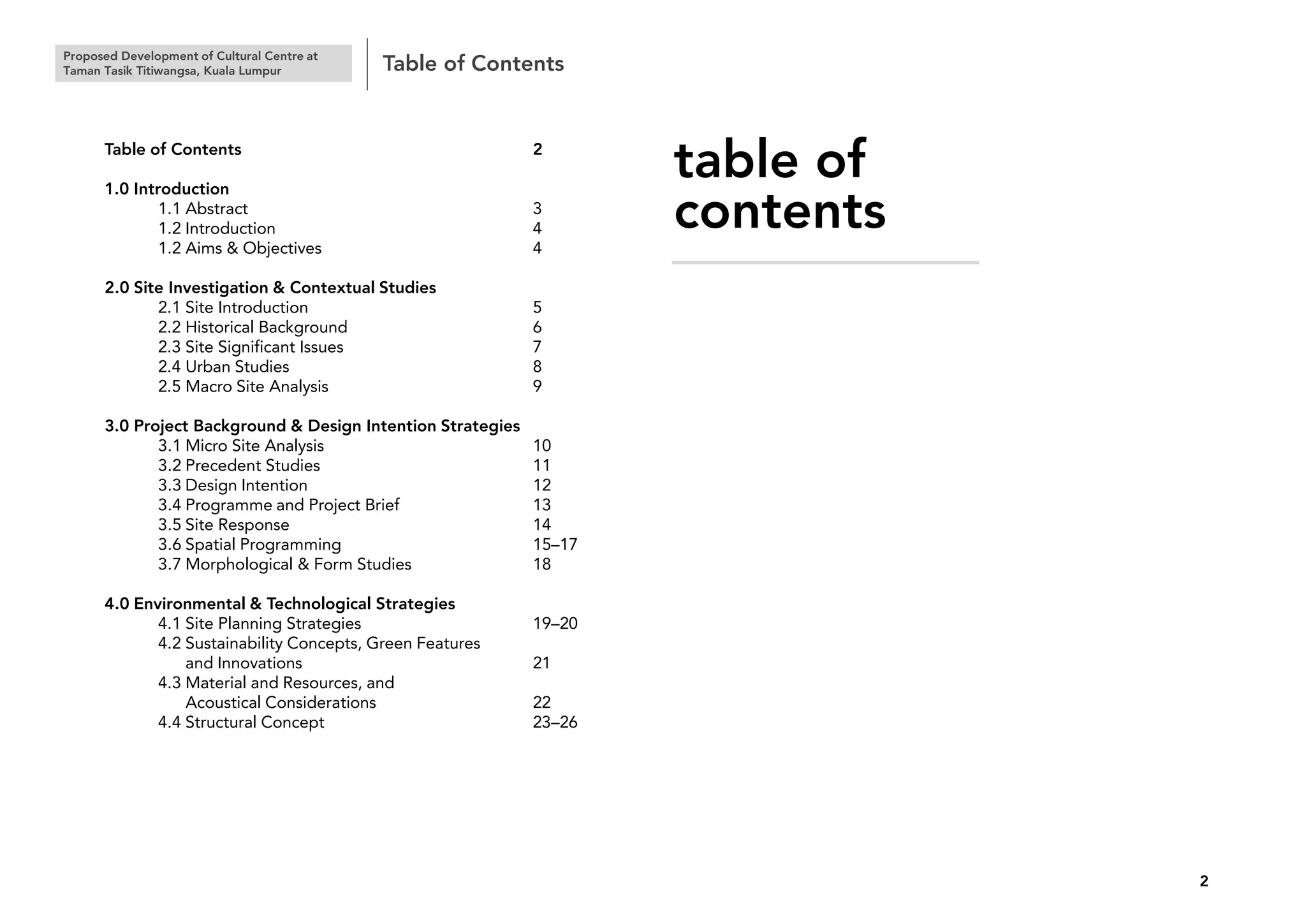 Architecture Design Project Report Ppt 5369