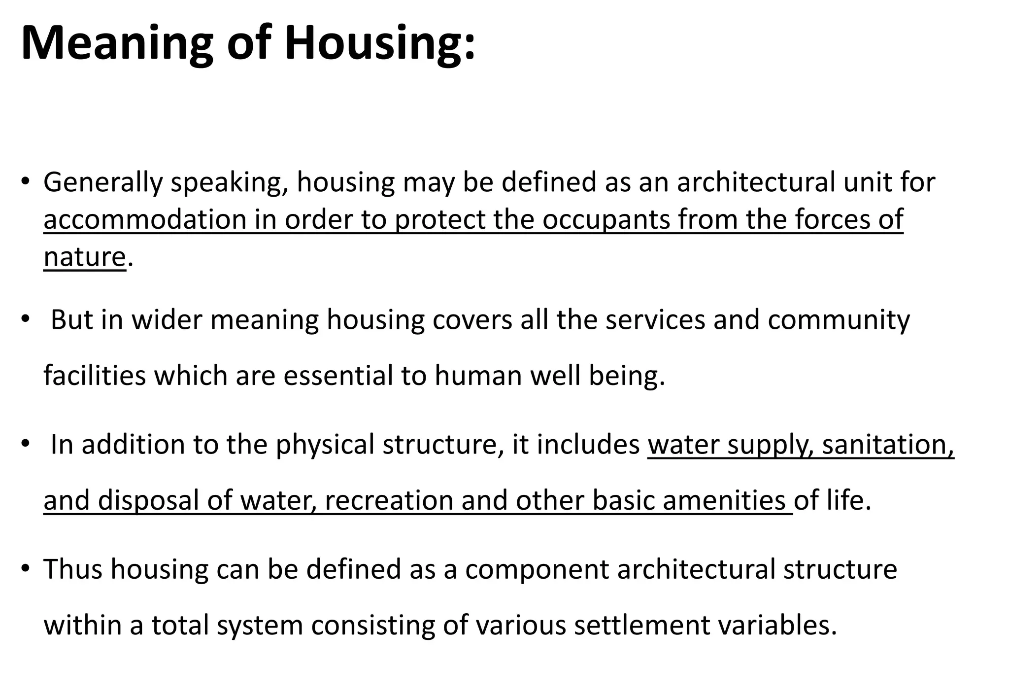 presentation on M.H.A.D.A. housing | PPTX