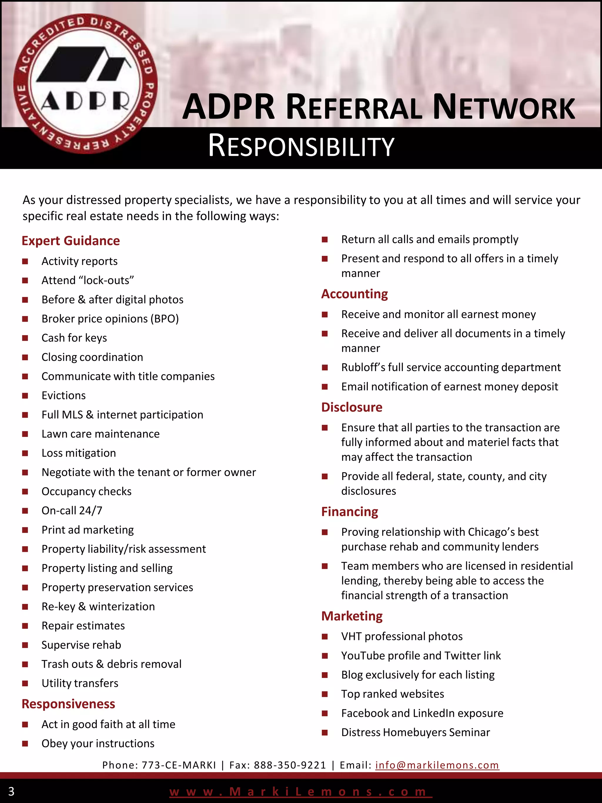 ADPR Referral Network | PPTX