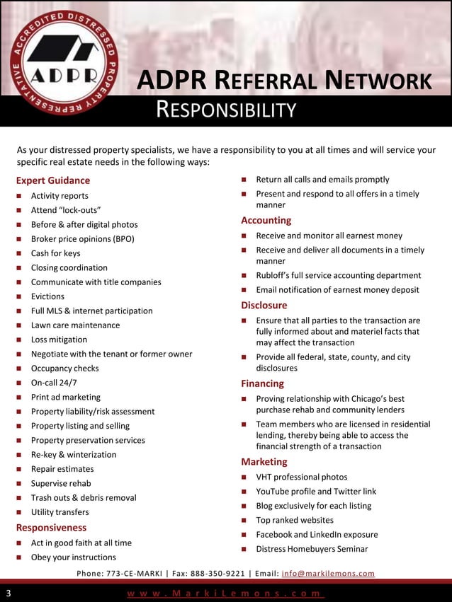 ADPR Referral Network | PDF