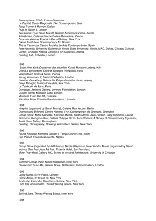 Sarah Morris Cv #mursaintbon | PDF