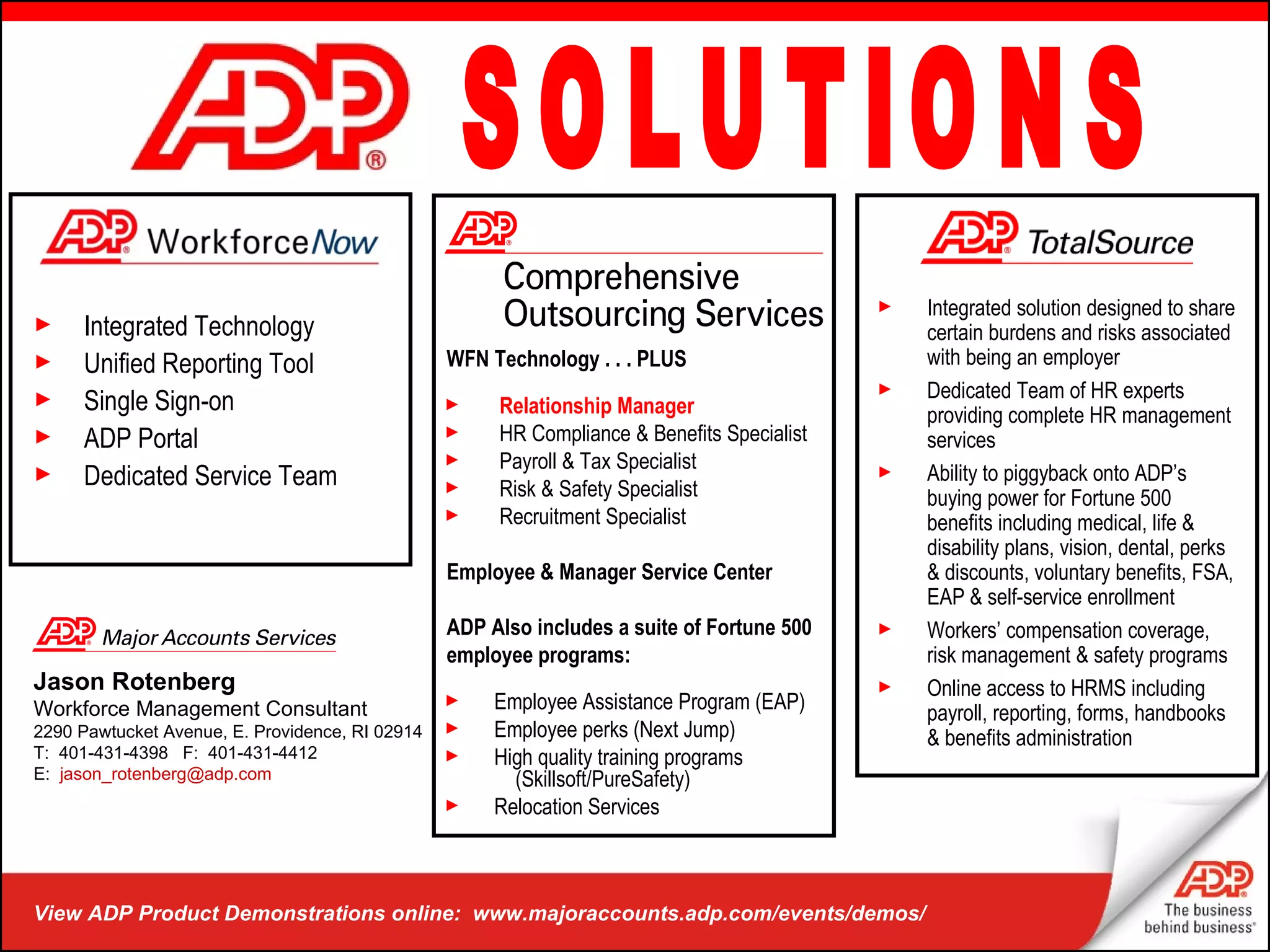 ADP Solutions | PPT