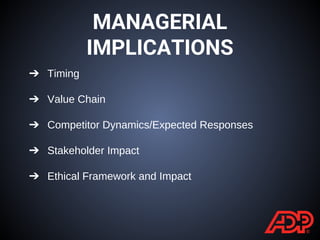 Senior Capping Project: ADP Strategic Plan | PPT