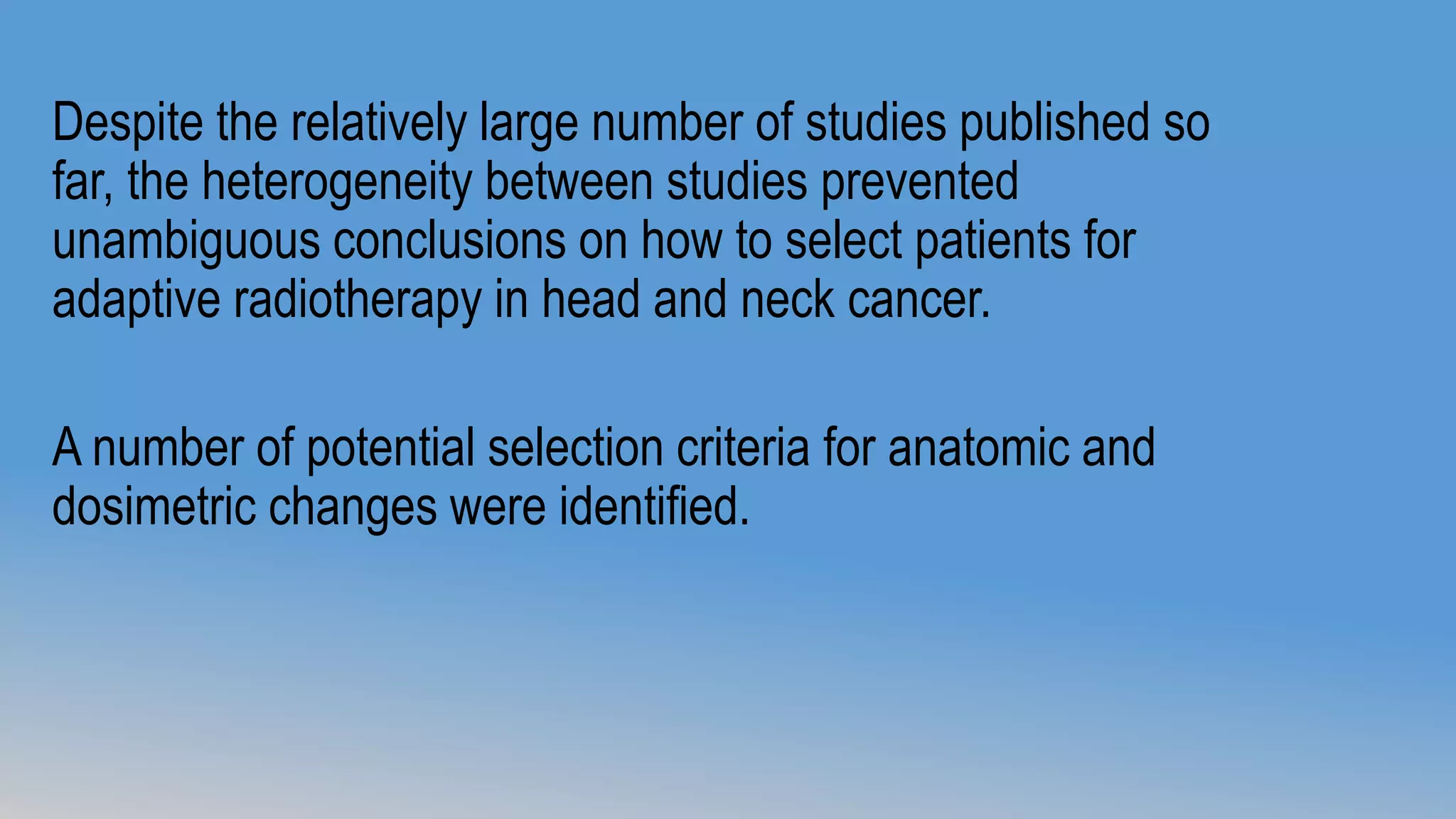 COMPLETE OVERVIEW ON ADAPTIVE RADIOTHERAPY OVER DAILY IMAGE GUIDED ...