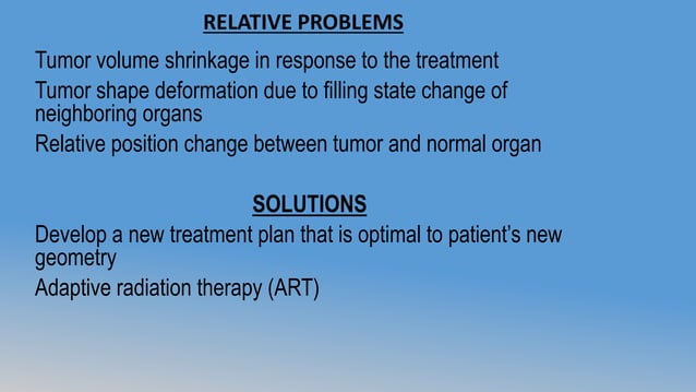 COMPLETE OVERVIEW ON ADAPTIVE RADIOTHERAPY OVER DAILY IMAGE GUIDED ...