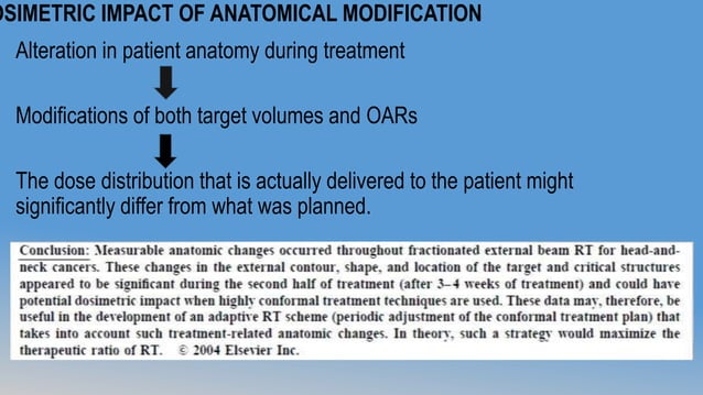 COMPLETE OVERVIEW ON ADAPTIVE RADIOTHERAPY OVER DAILY IMAGE GUIDED ...