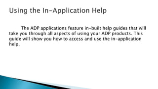 ADP User Guide.pptx