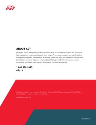 ADP Workforce Now Brochure | PDF