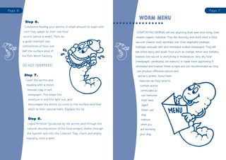Welcome to the Worm Factory: Instruction Manual | PDF
