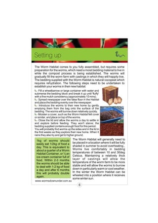 Worm Habitat Bin Construction Manual | PDF