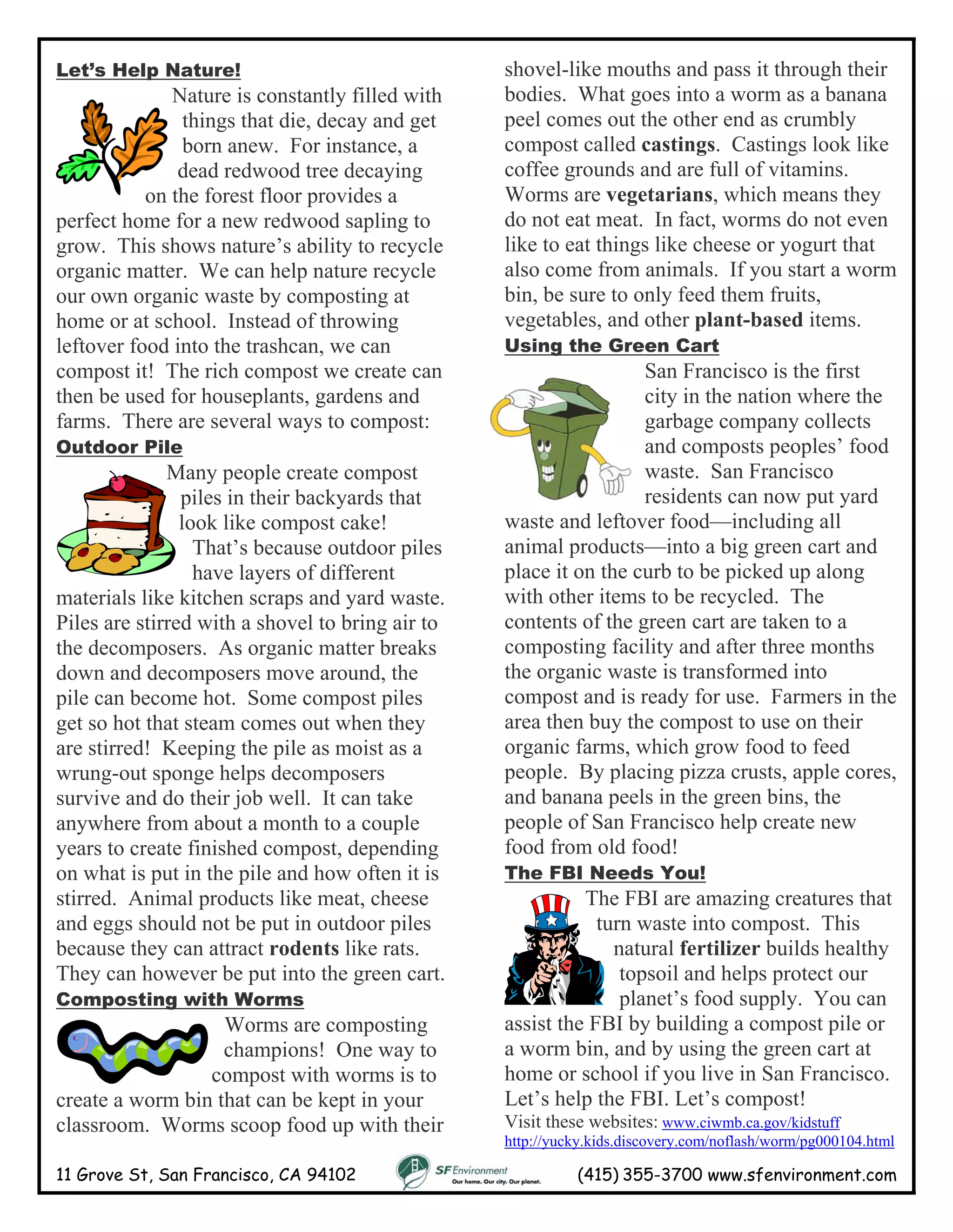 Teacher Worm Composting Guide | PDF