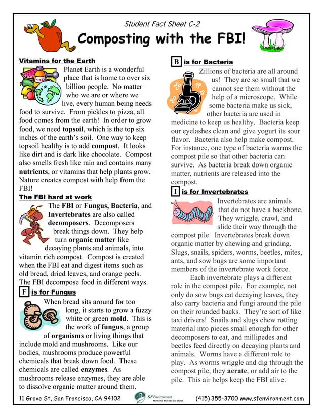 Teacher Worm Composting Guide | PDF