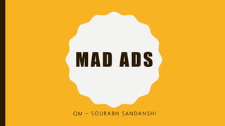 Mad Ads - Advertising and Logo Quiz | PPTX