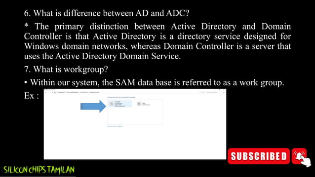 Top 10 Active Directory Interview Questions & Answers | PPT