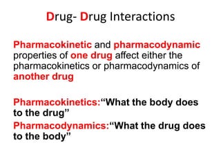 Introduction to Adverse Drug Reactions | PPTX