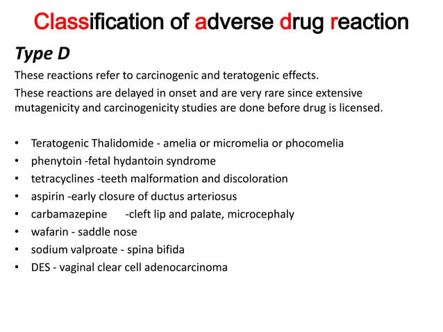 Introduction to Adverse Drug Reactions | PPTX | Pharmaceutical Industry ...