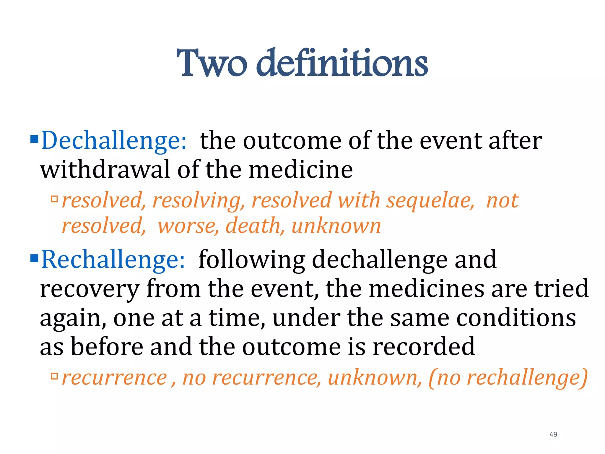 Causality Assessment of Adverse Drug Reactions: An overview | PPTX