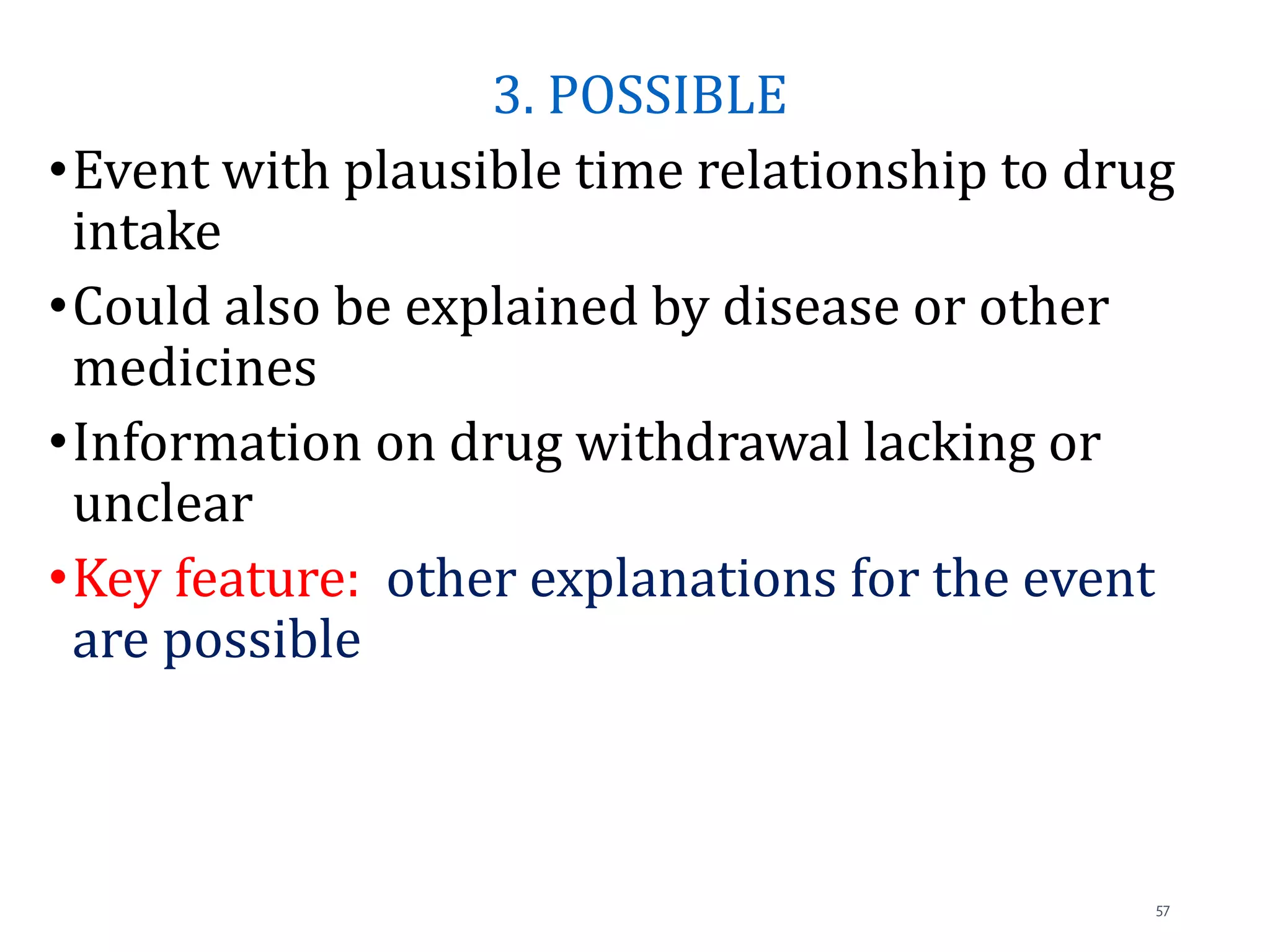 Causality Assessment of Adverse Drug Reactions: An overview | PPTX