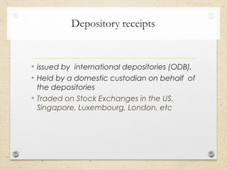 ADR & GDR ::complete Introduction & Information | PDF