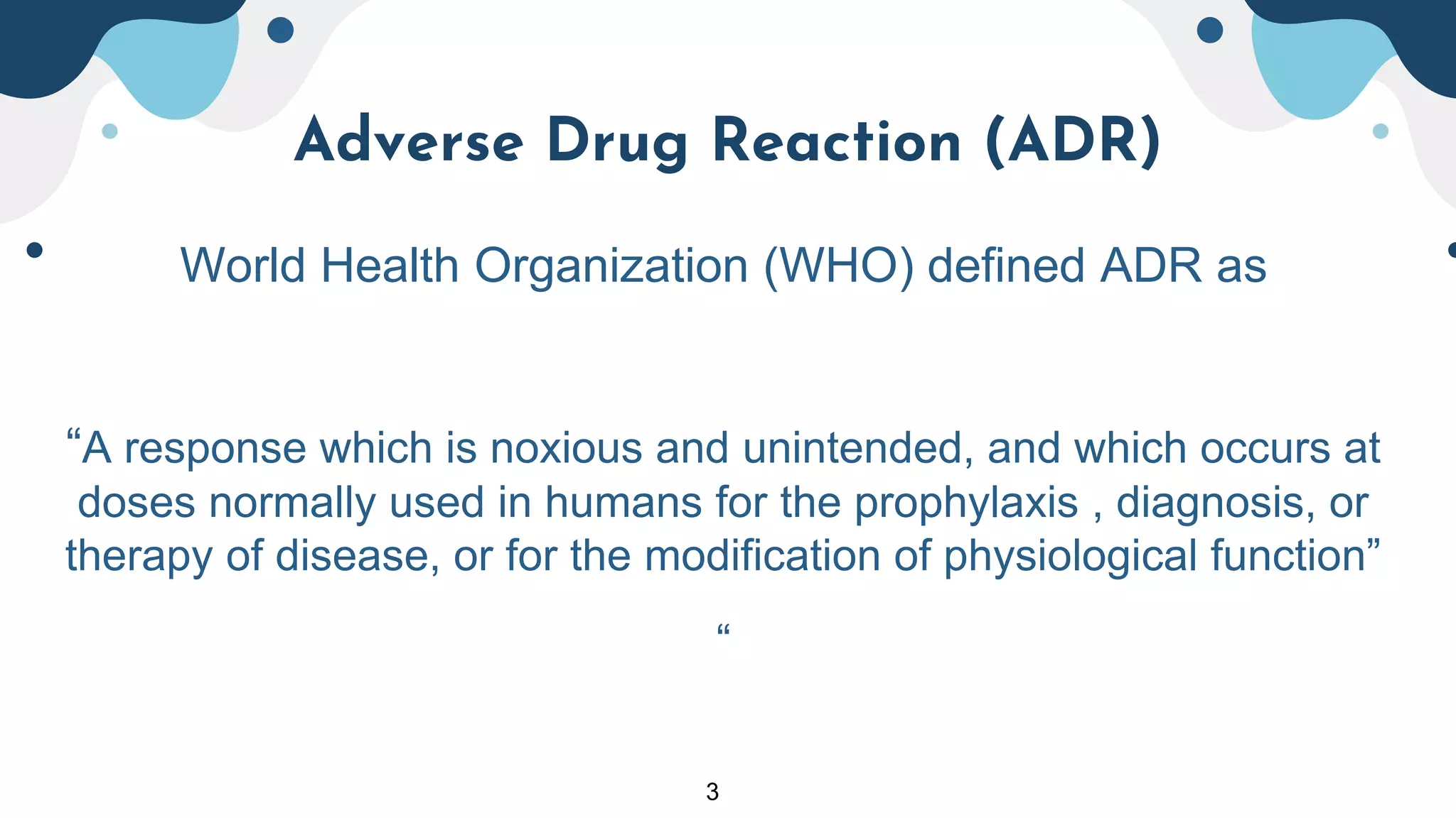 ADR reporting tools in india | PPTX