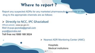 ADR reporting tools in india | PPTX