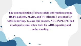 ADR reporting tools in india | PPTX