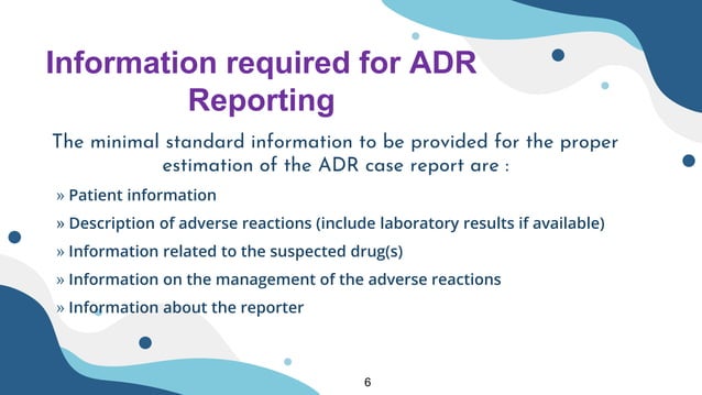 ADR reporting tools in india | PPTX