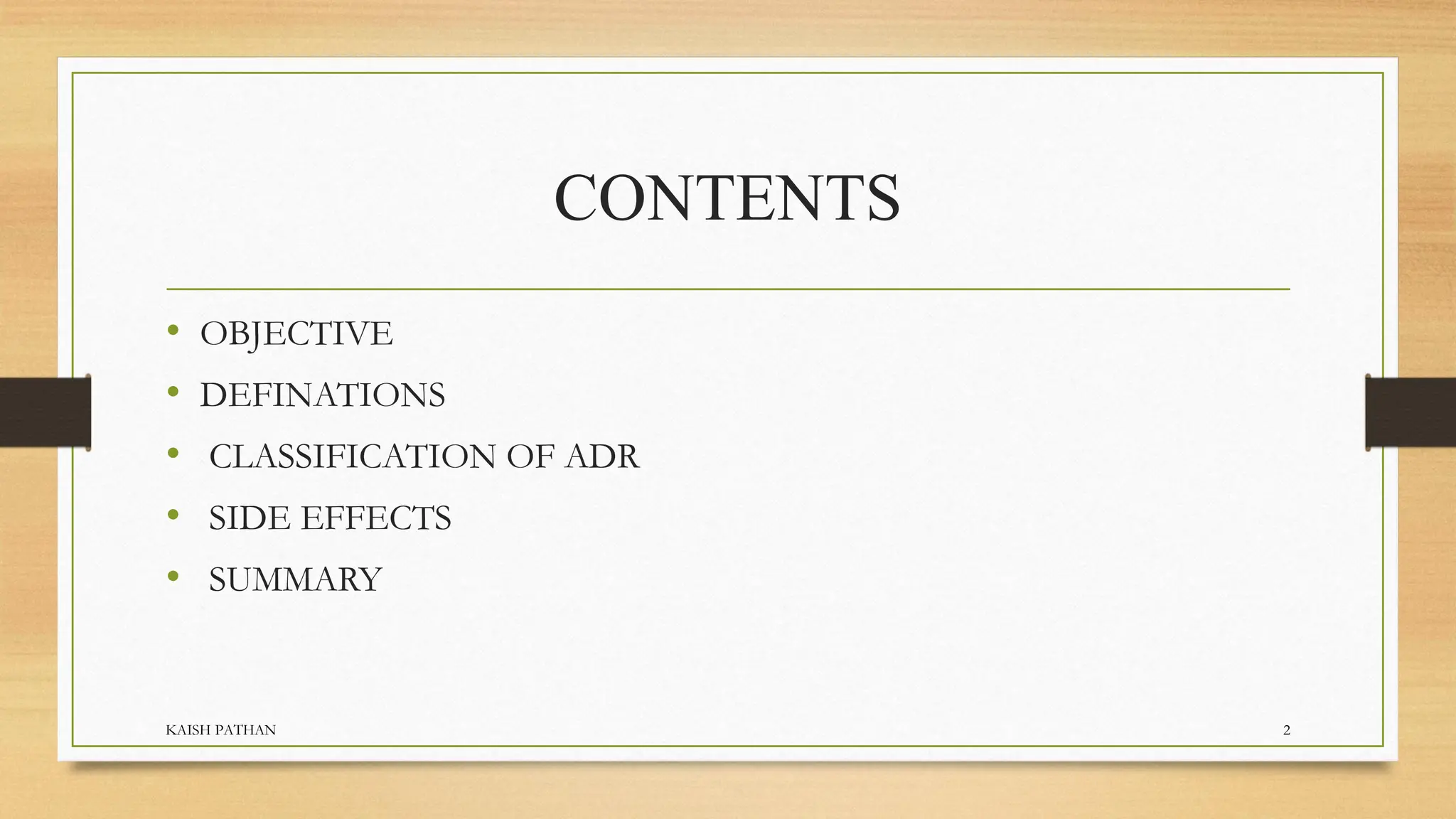 Adverse drug Reaction Pharmacology -1 PPT | PDF