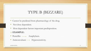 Adverse drug Reaction Pharmacology -1 PPT | PDF