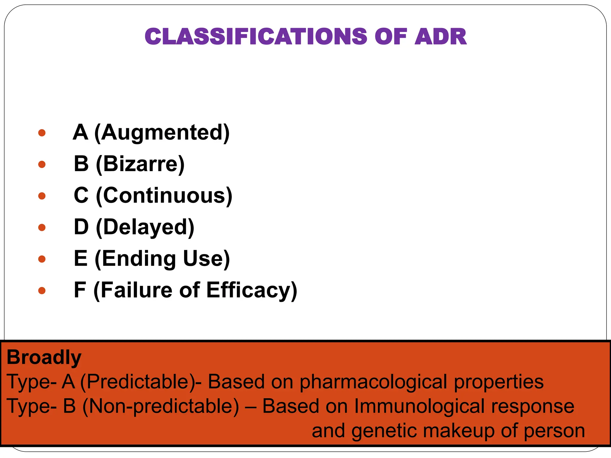 ADR.ppt pharmacilogy ppt of adverse drug reaction | PPT