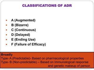 ADR.ppt pharmacilogy ppt of adverse drug reaction | PPT