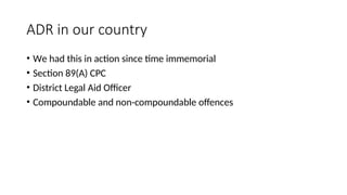 ADR.pptx alternative dispute resolution under the cpc | PPTX